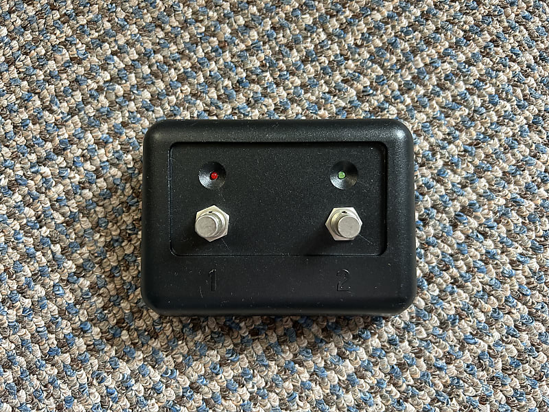 Rare 90's Vintage Genuine OEM CRATE 2 Button LED Foot Switch | Reverb