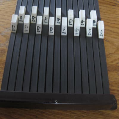 Chromaharp Autoharp 15 Chord Bars and Holders Complete | Reverb