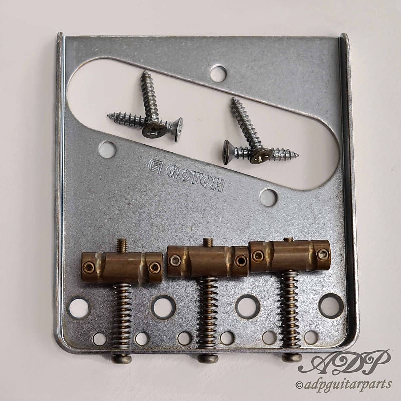 Gotoh Relic Aged Chrome Vintage Telecaster Bridge | Reverb Australia