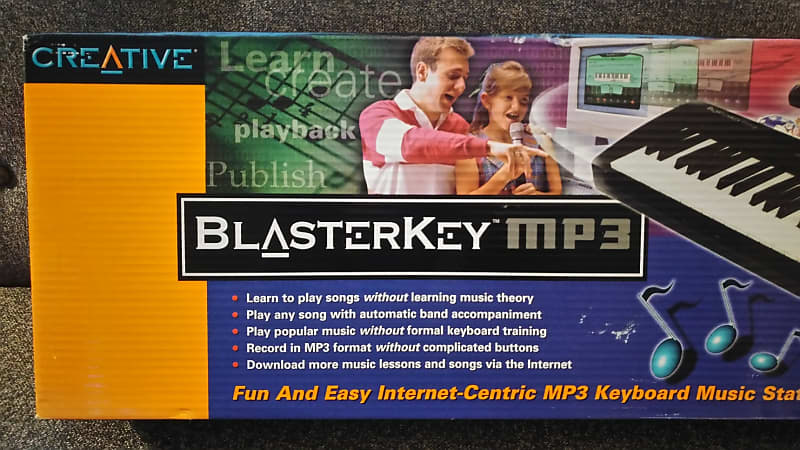 Creative BLASTERKEY MP3 Keyboard System 90's | Reverb