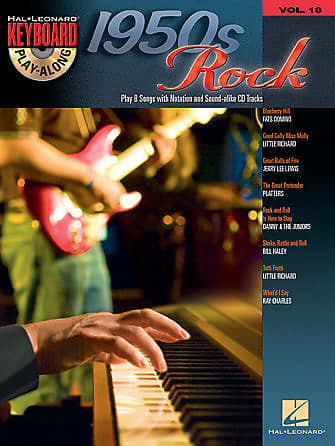 1950s Rock Keyboard Play-Along Volume 18 Softcover with CD | Reverb