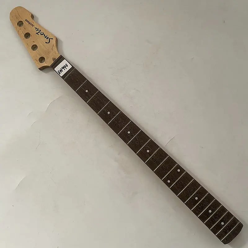 Maple Wood 4 String Bass Neck, Rosewood 20 Frets Fingerboard | Reverb