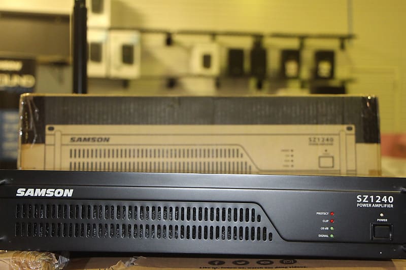 Samson SZ1240 Power Amplifier (Carle Place, NY) | Reverb