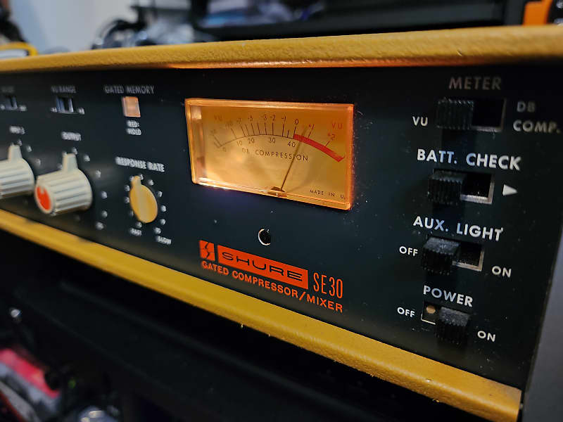 Shure SE-30 Gated Compressor Mixer Limiter | Reverb