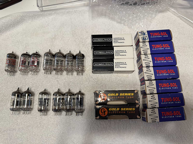 National, JJ, Tung Sol, Groove Tubes 12AX7 2000s - Glass | Reverb