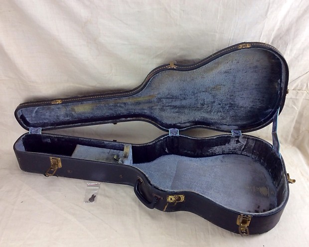Vintage Guild Acoustic Dreadnought Guitar Case 1960's 1970's | Reverb