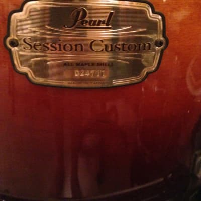 Pearl Session Custom SMX Maple Drums 22, 10, 12, & 14 Vintage | Reverb