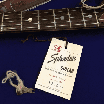 Hitachi Splendor SG-803 1965 Tobacco Sunburst | Reverb