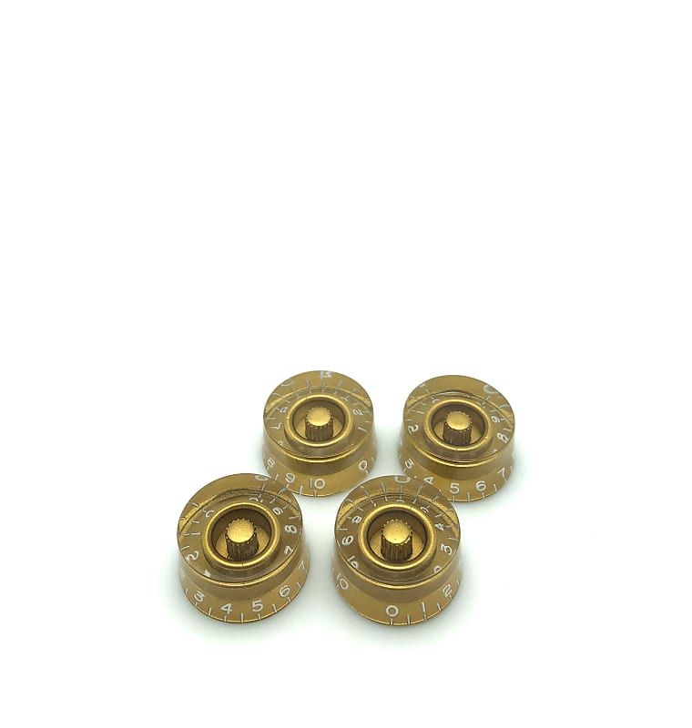 Allparts Les Paul Style Speed Knobs - Gold | Reverb