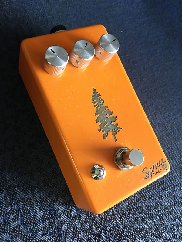 Spruce Effects MKIII Tonebender-Etched Series Orange | Reverb