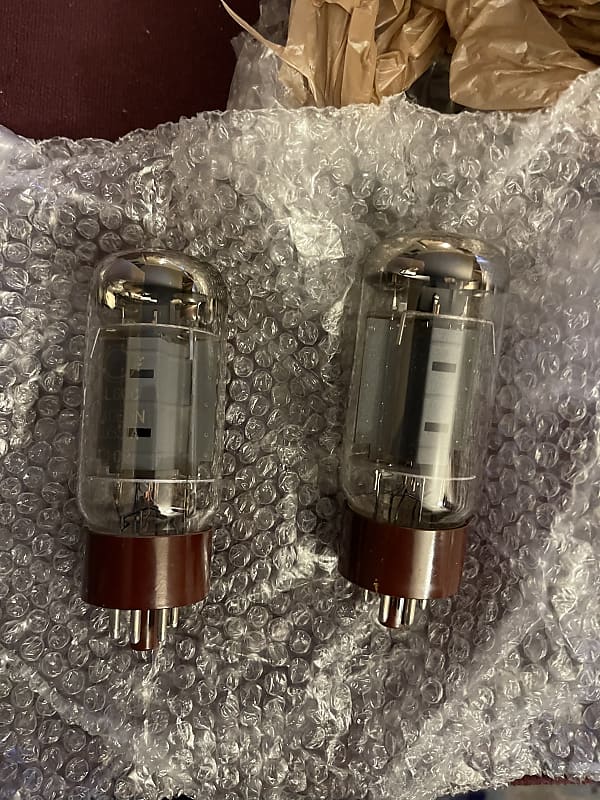Svetlana 6L6GC 6550 Winged C Power Tubes MATCHED SET | Reverb