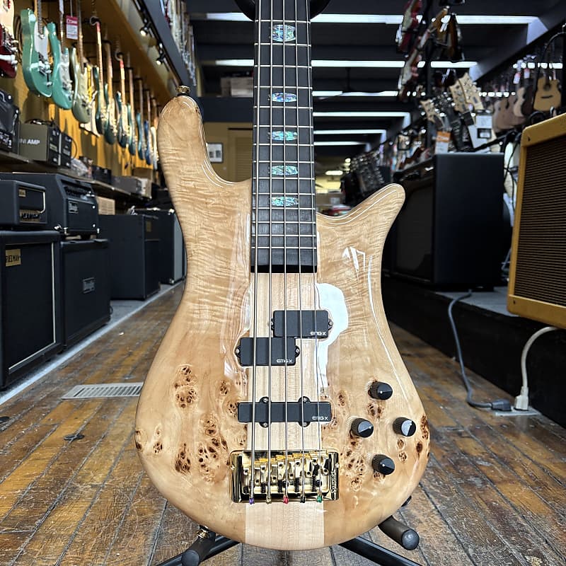 Spector Euro 5 CST 5-String Electric Bass Guitar Natural | Reverb