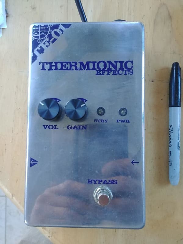 THERMIONIC EFFECTS TE-01 mid 90's - chrome | Reverb