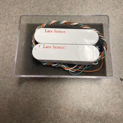 Lace Sensor Dually Red/Red - White | Reverb