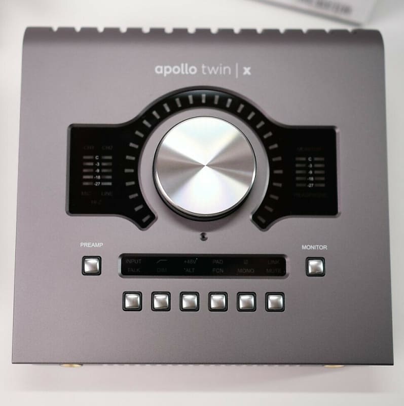 Universal Audio Apollo Twin X QUAD 10x6 Thunderbolt Audio | Reverb