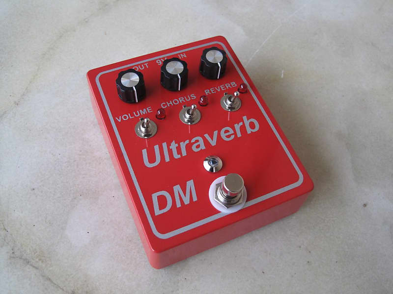 DM Ultraverb (reverb, chorus et booster, handmade | Reverb