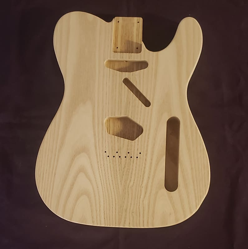 Woodtech Routing 2 pc. Catalpa Telecaster Body - Unfinished | Reverb