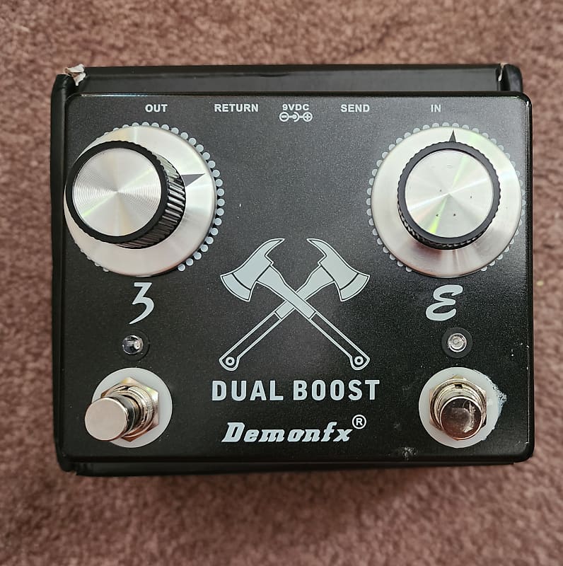 Demon FX Dual Booster | Reverb