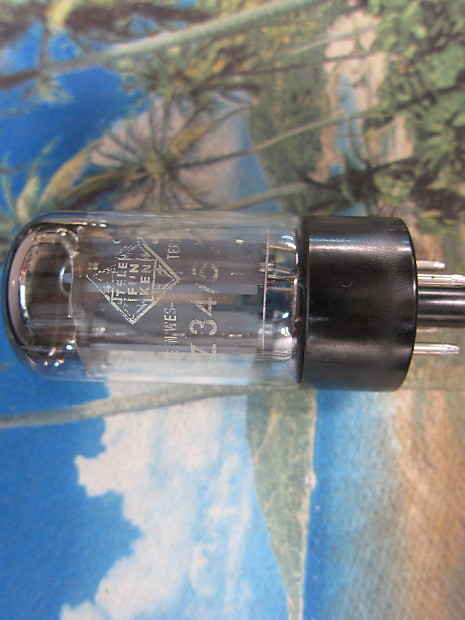Vintage Telefunken GZ34 5AR4 Rectifier Tube, West Germany, | Reverb