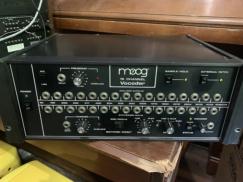 Moog RARE LEGENDARY VINTAGE 16-channel Analog Vocoder | Reverb