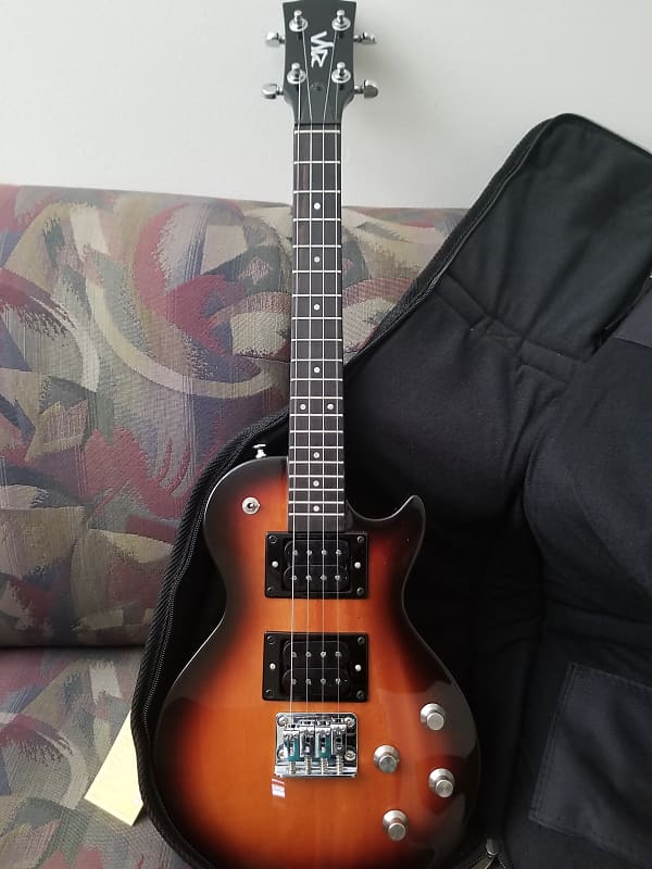 Risa LP Electric Tenor Ukulele Tobacco Sunburst | Reverb