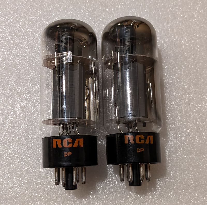 RCA 7027A Matched Pair Tubes NOS Testing Same Codes Top Halo | Reverb