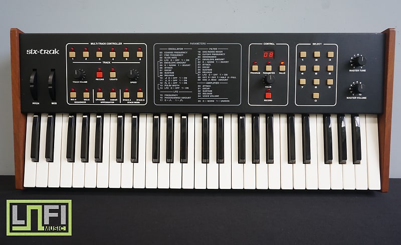 Sequential Circuits Six Trak Polyphonic Analogue Vintage | Reverb