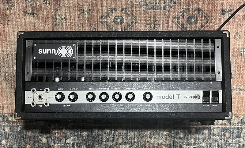 Sunn Model T 1970s - Black | Reverb