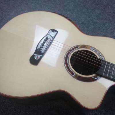 Merida Extrema Athena cutaway solid Spruce/Rosewood Acoustic | Reverb