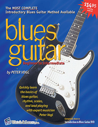 Beginning Blues Guitar Primer Book w CD Instruction Music | Reverb