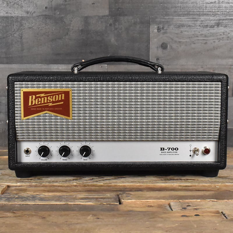 Benson B700 Bass Head - Black Tolex/Silver Grille | Reverb