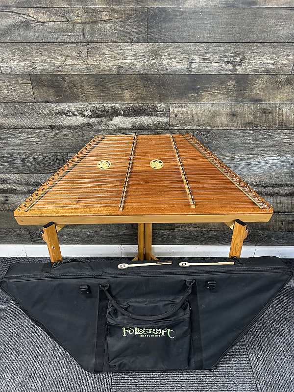 Custom Hammered Dulcimer w/ Case And Stand #685 | Reverb