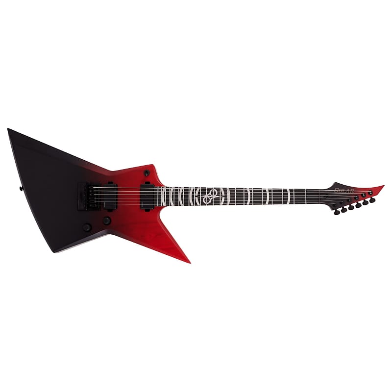 Solar E1.6Jensen MKII Faded Trans Red Black Electric Guitar | Reverb