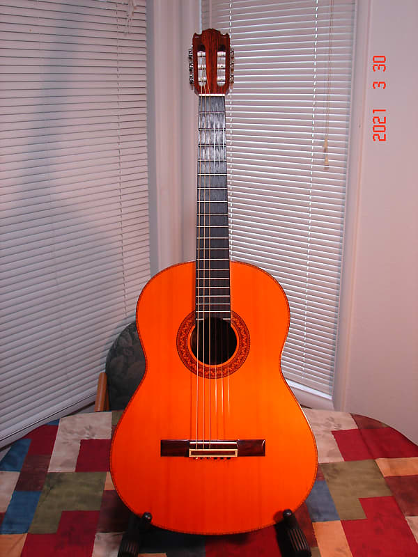 Vintage 1970's MIJ Matao MW-5 Nylon String Classical Guitar | Reverb