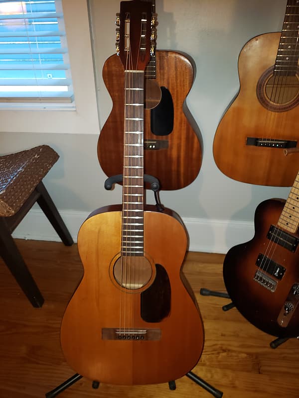 Harmony X-Braced converted to steel strings H-173 late50's - | Reverb