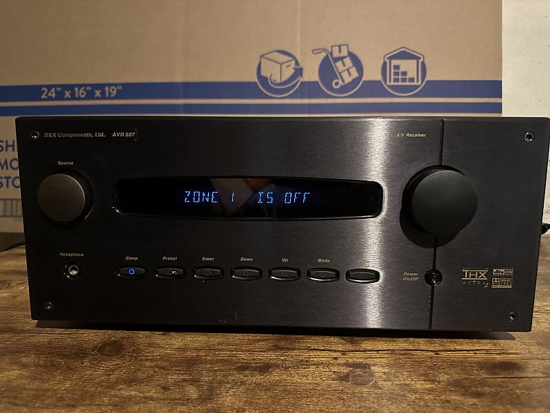 B&K Components AVR507 Audio Video Reciever Works Great | Reverb