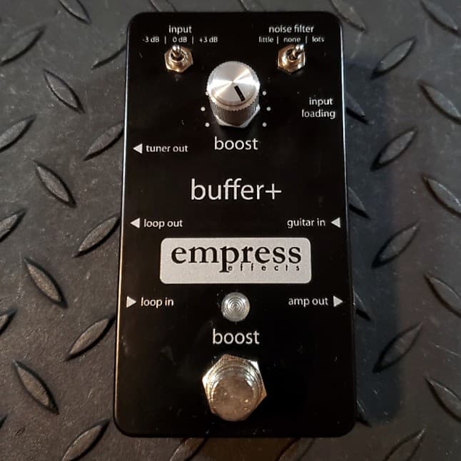 Empress Effects Buffer + Boost Noise Filter Plus Effects | Reverb UK