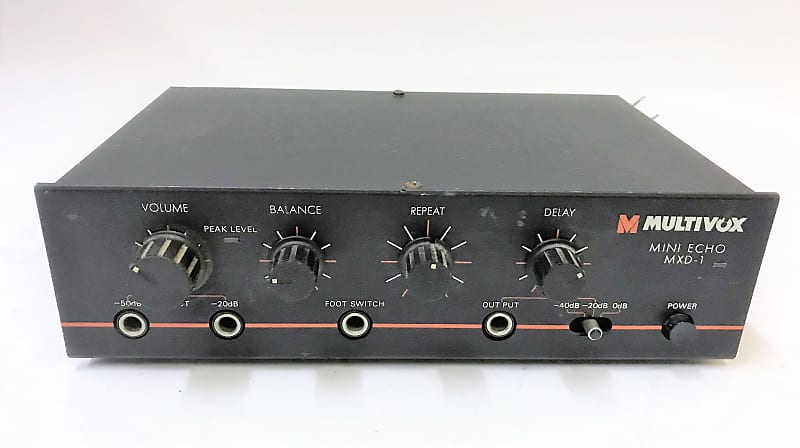 Multivox MXD-1 Mini Echo Delay System | Reverb