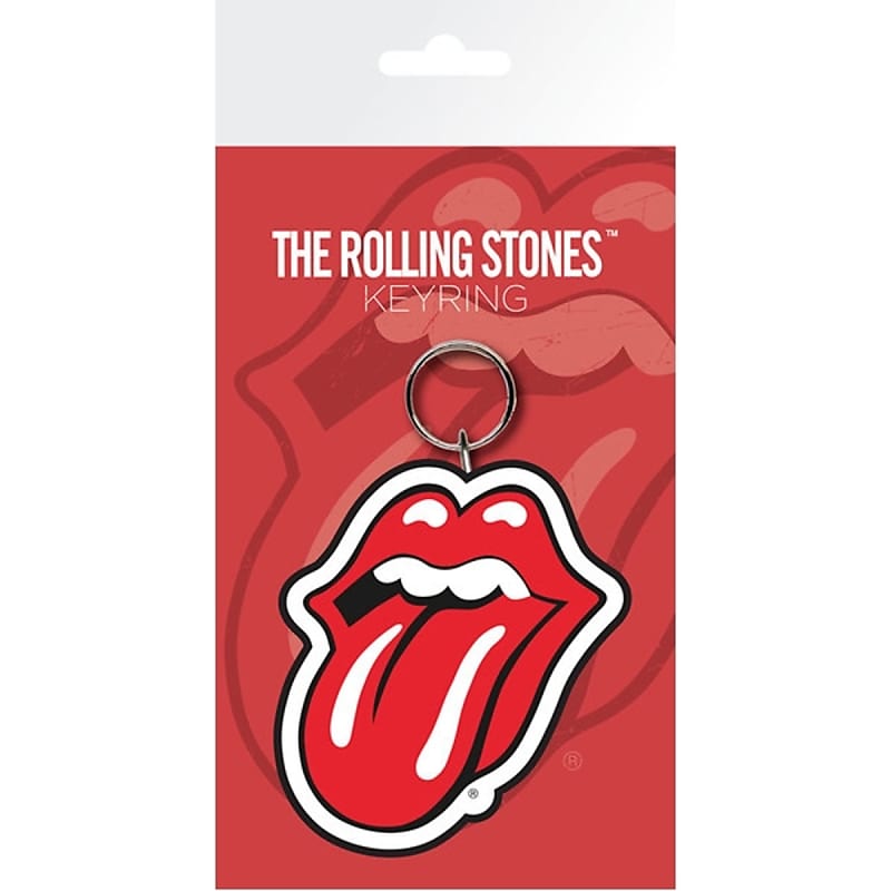 Official Rolling Stones Lips Key Ring | Reverb