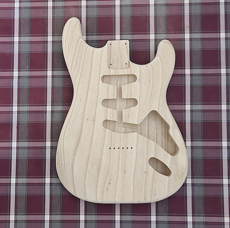 Woodtech Routing - 2 pc. Swamp Ash Hardtail Stratocaster Body | Reverb