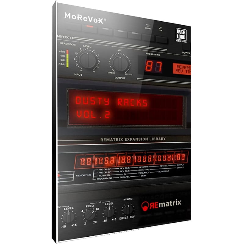 Overloud Dusty Racks Vol. 2 Expansion Library for REmatrix | Reverb
