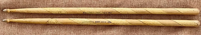 Rogers Vintage Rogers Buddy Rich USA Drum Sticks USED | Reverb
