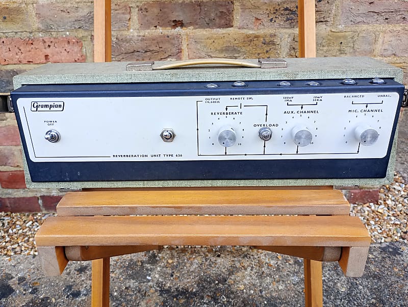GRAMPIAN 636 SPRING REVERB/PREAMP UNIT | Reverb