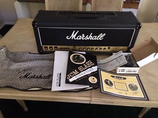 Marshall Slash Signature Half Stack 1996 Black | Reverb