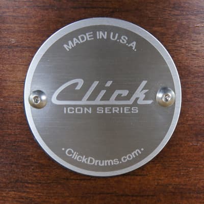 Click Custom Icon 8x8 Ash 8ply Tom Tom Burnt-Honey Satin Oil | Reverb