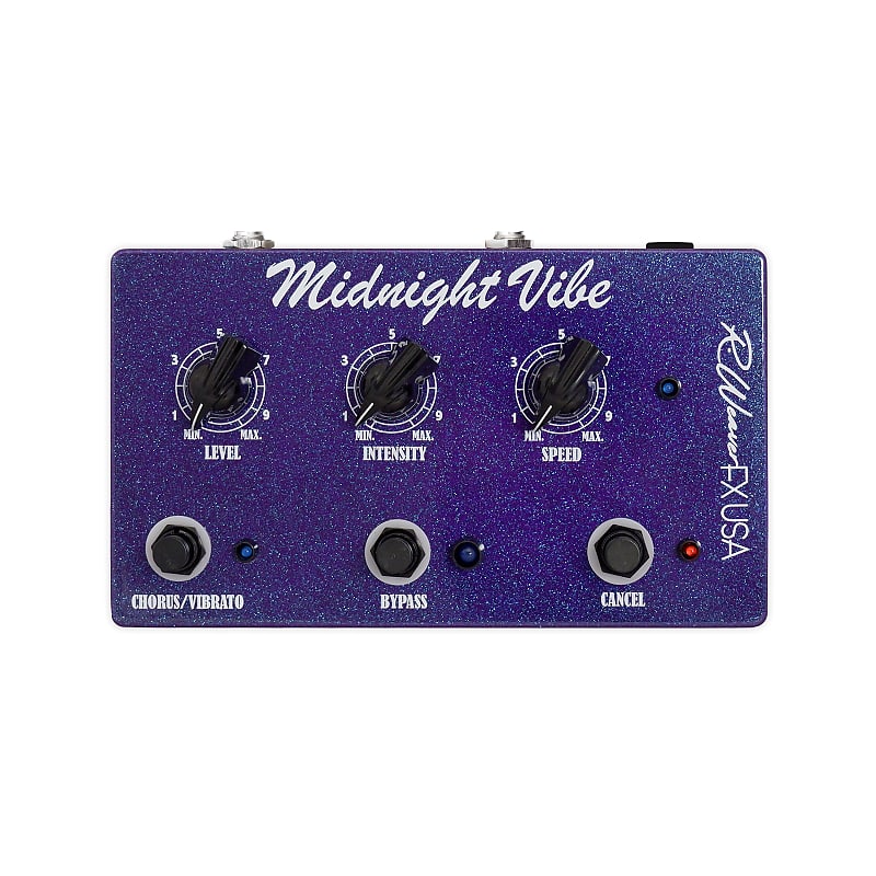 R Weaver FX Midnight Vibe Deluxe Uni-Vibe Pedal | Reverb
