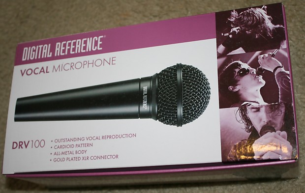 Digital Reference Vocal Microphone, DRV 100 ,METAL | Reverb Australia
