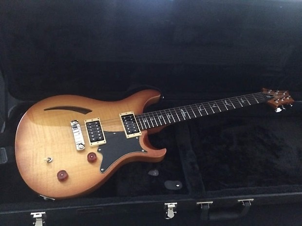 Paul Reed Smith (PRS) Semi-Hollow SE Custom w/ Bird Inlays | Reverb