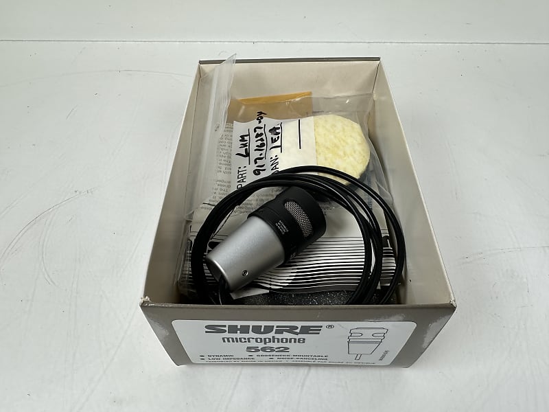 Shure 562 Close Talk LO Z Dynamic Noise Canceling Gooseneck | Reverb