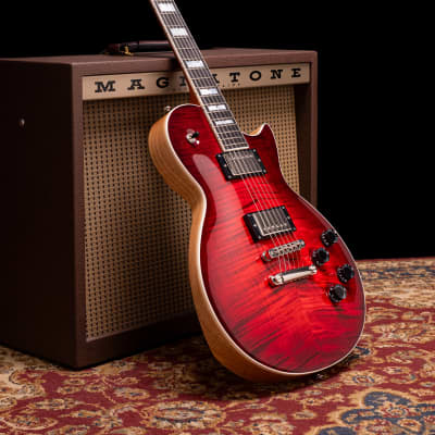 Prestige Master Built Heritage Elite Flame Maple Red | Reverb Canada